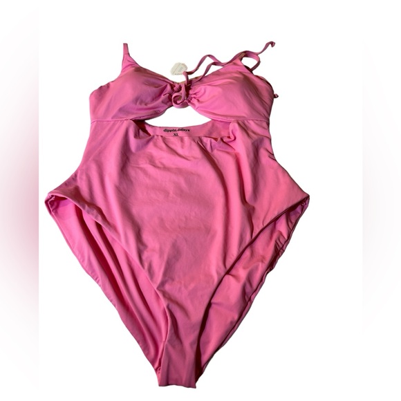 Dippin' Daisy's | Swim | Dippin Daisies Pink One Piece Cut Out Middle ...